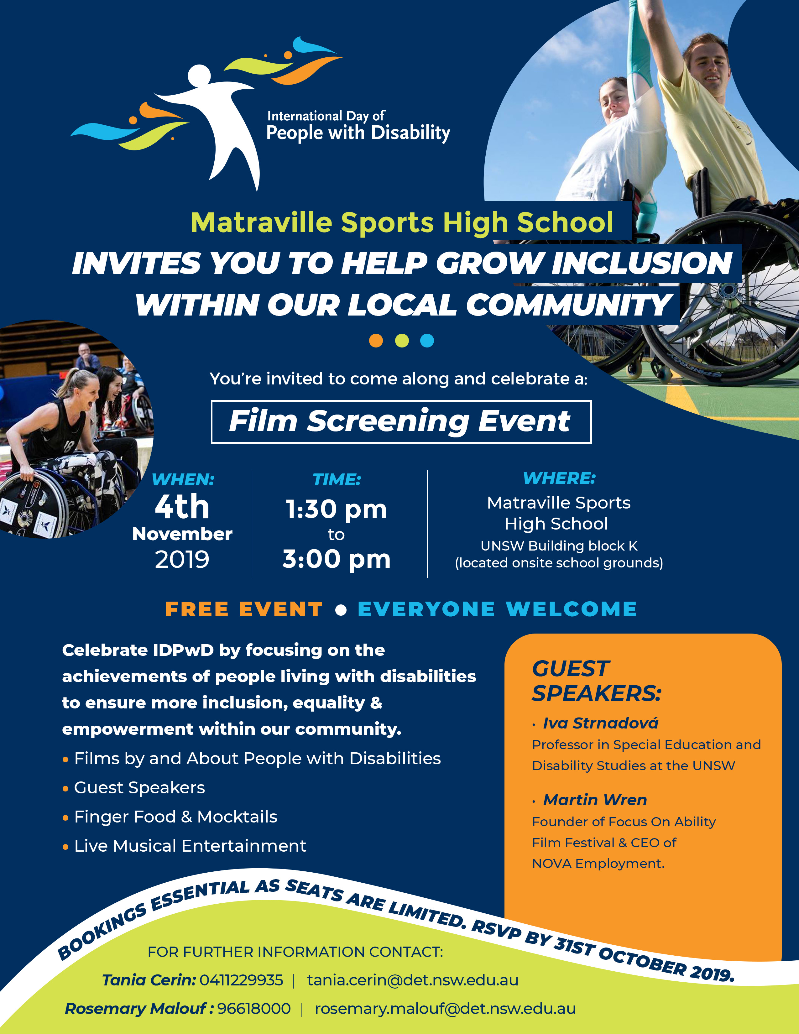 flyer – International Day of People with Disability