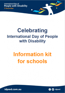 Information kits – International Day of People with Disability