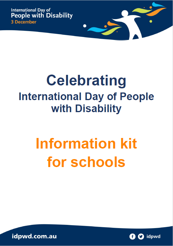 Information kits – International Day of People with Disability